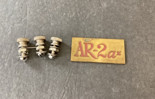 AR-2AX ORIGINAL SPEAKER TERMINAL LUGS W/ JUMPER WIRE & NAME PLATE | eBay