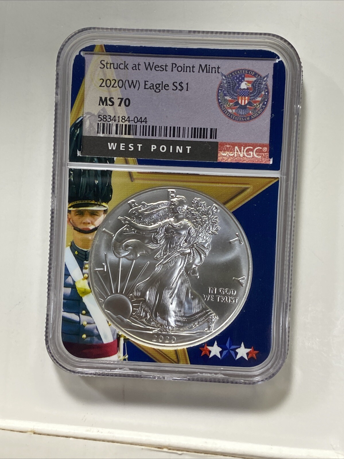 2020 (W) $1 Silver Eagle NGC MS70 West Point Core Item 7055 | eBay