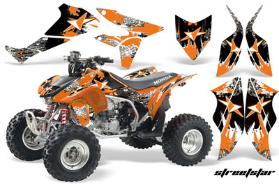 ATV Graphics Decals Stickers For Honda TRX450R 04-16 STREETSTAR O | eBay