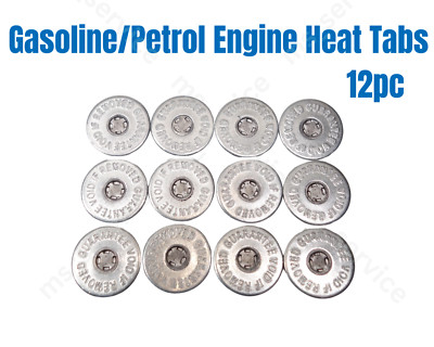 Gasoline Engine Motor Heat Tabs 12pc Overheating Indicator Brock | eBay