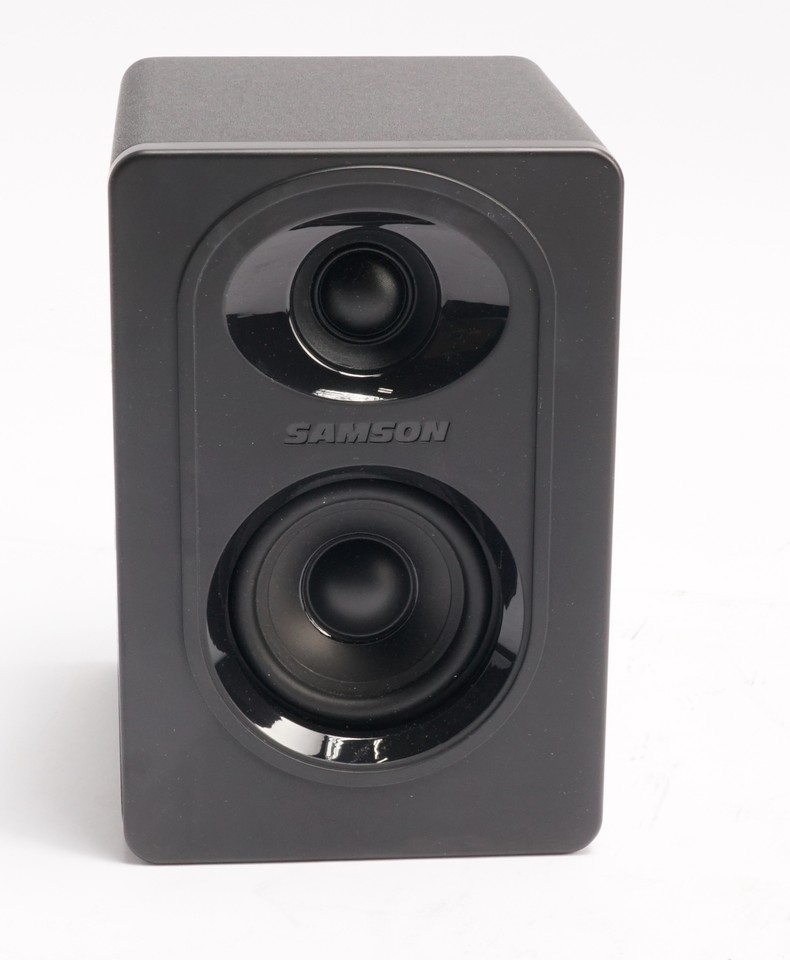 Samson MediaOne M30BT 3 Inch Powered Bluetooth Studio 20W Monitors Pair ...