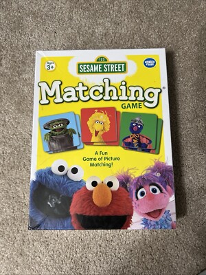 Wonder Forge Sesame Street Matching Game Fun & Fast Memory Game for ...
