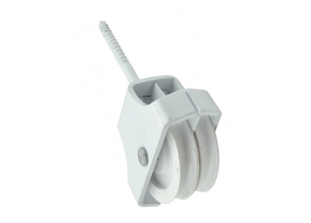 Cast Iron Pulleys Single Double Nylon Wheel Ceiling Pulley Racks | eBay UK