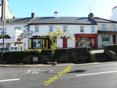Photo 6x4 The Highstreet Butcher / Tighe TV, Drumshanbo Droim Seanbho ...