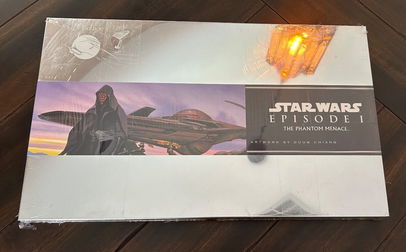 Star Wars Episode 1 Phantom Menace Lithographs Artwork Doug Chiang Box ...