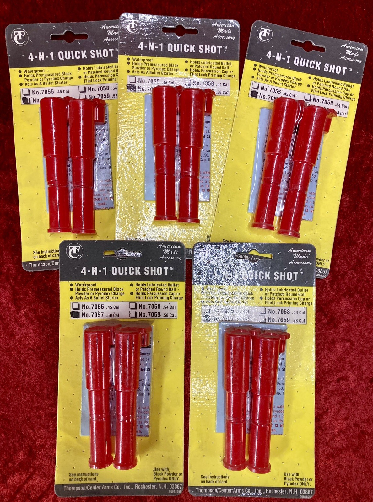 Thompson/Center Arms .50 Caliber 4 in 1 Quick Shot Loaders X 10 | eBay