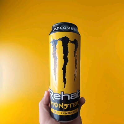 Monster Rehab Tea Lemonade 1 count (18.6 fl.oz.) (550ml) Unopened Rare ...