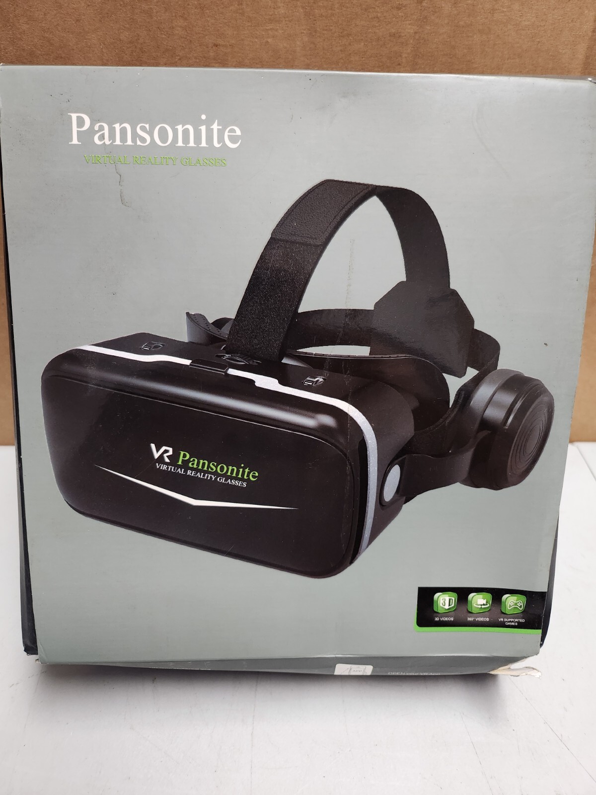 Pansonite VR Headset SC-G04E wRemote Control/3D Glasses Virtual Reality Headset | eBay