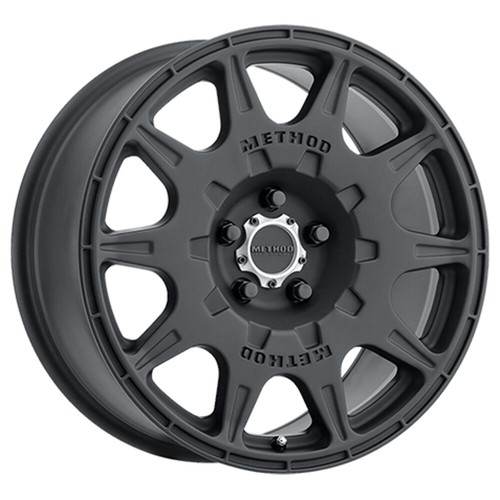4 New Method Race Wheels Mr502 Rally 17x8 5-108 38 Matte Black Wheels ...