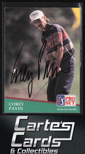 Corey Pavin 1991 Pro Set PGA Tour #3 TTM/IP Signed Auto | eBay