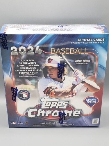 2024 Topps Chrome Update Baseball Mega Box-New/Factory Sealed | eBay