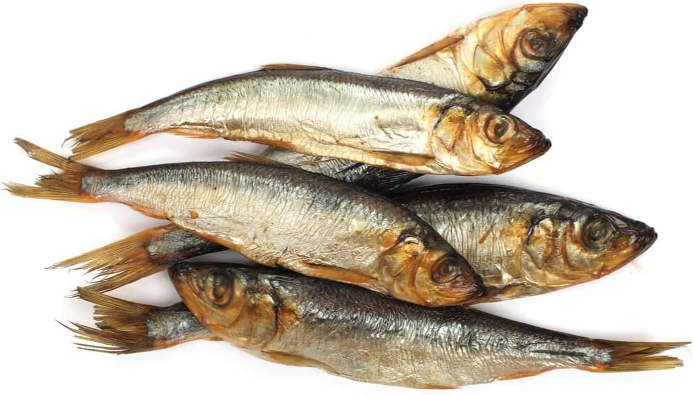 Whole Dried Herrings | 12 Units | Traditional Naturally Dried Fish ...