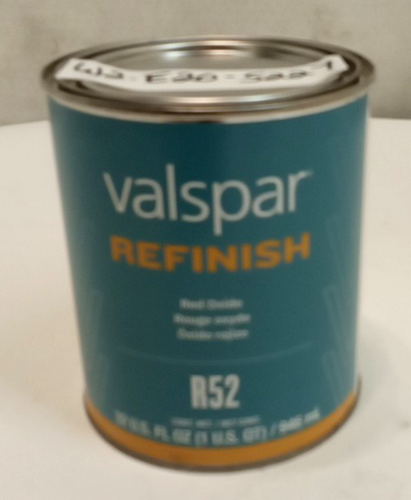 Valspar Automotive Refinish R52 Red Oxide Intermix Tint/Toner 1 Quart ...