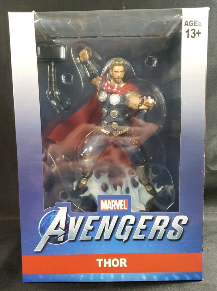 2020 Premium Collectibles Marvel Gamerverse Avengers Thor 1:10 Figure ...