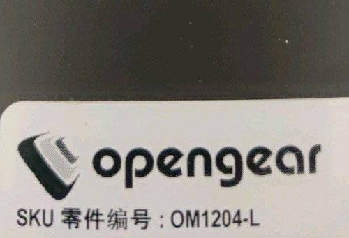 Opengear OM1204-L Console Server + Automation, 4 Serial, 2GB RAM, 16GB ...