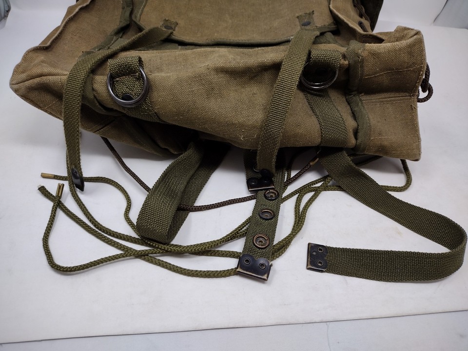 Vintage Italian Alpine Mountain Rucksack Backpack Military | eBay