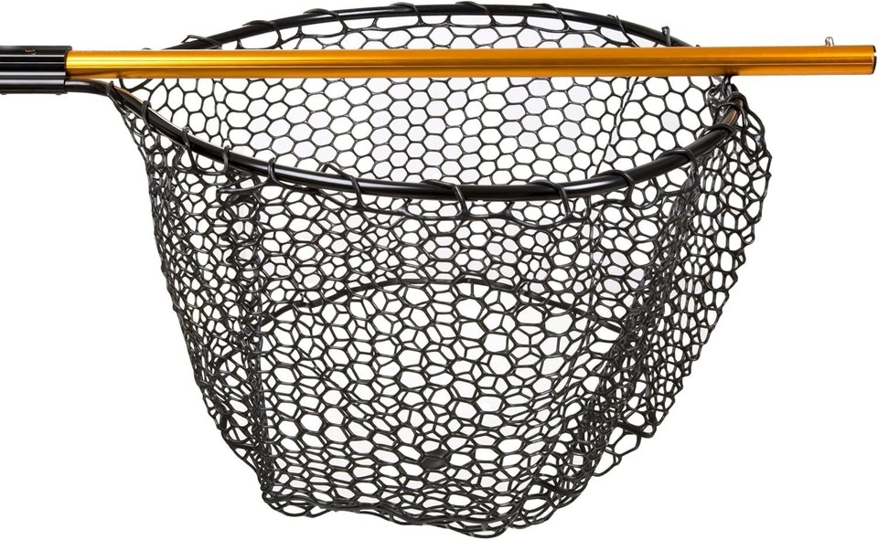 High Strength Large Landing Net - Fishing Net with Long Handle and ...