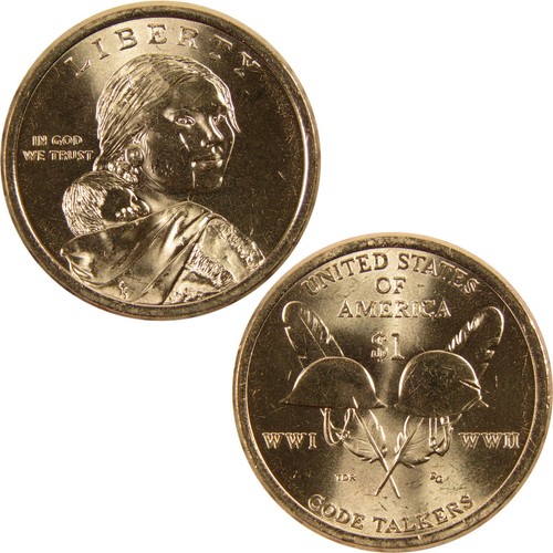 2016 P Code Talkers Native American Dollar BU Uncirculated $1 Coin | eBay