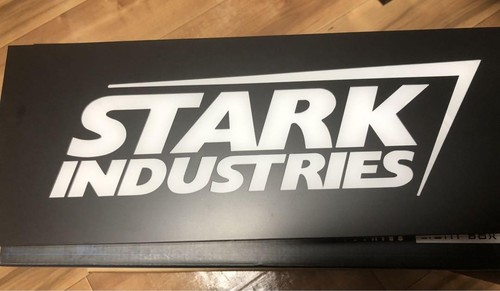 Hot Toys Marevl Iron Man Stark Industries Logo Light Box | eBay