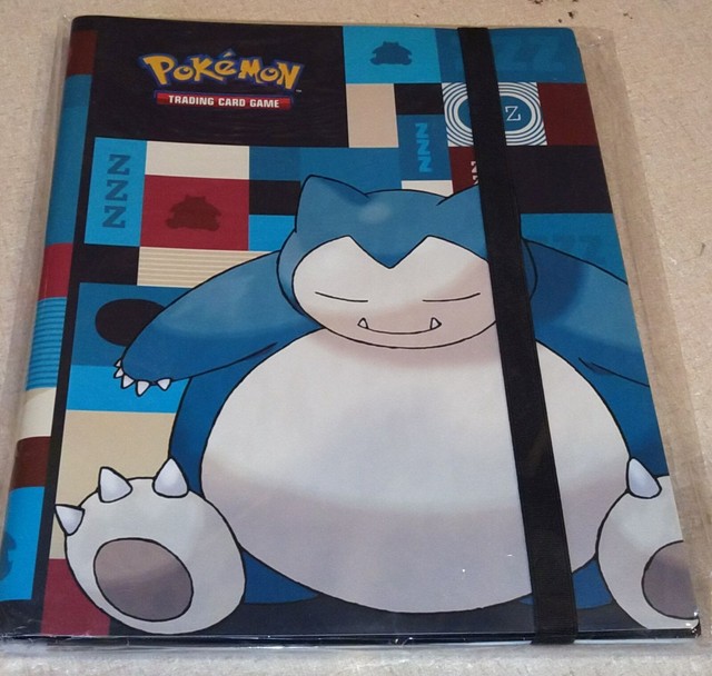 Ultra Pro Pokemon Snorlax Binder 20 9-pocket Pages Holds 360 Cards for ...