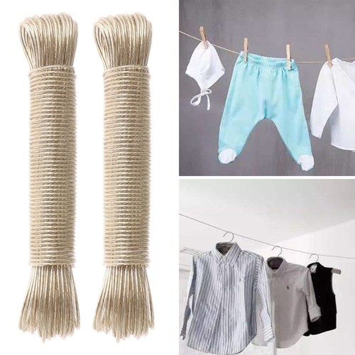 Plastic Coated Clothes Line Strong Steel Clothesline Rope Laundry ...