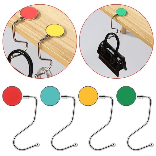 Fashion Portable Crystal Purse Holder Table Bag Hook Table Hanger Desk ...