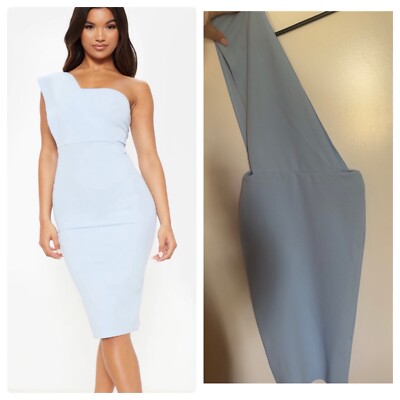 Pretty Little Thing Blue Dress | eBay Australia