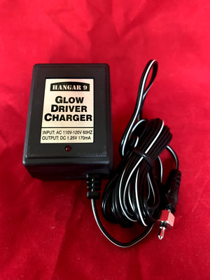 New Hangar 9 Glow Driver Charger 1.25V DC 170mA (14H) | eBay