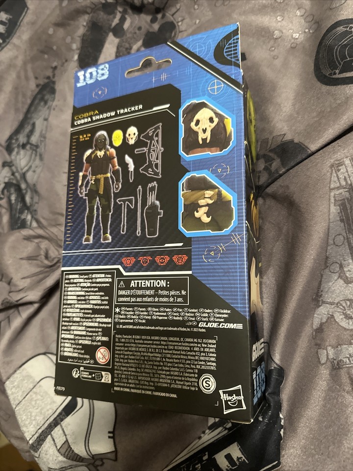 Hasbro G.I. Joe Classified Cobra Shadow tracker #108 Action Figure (New ...