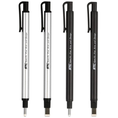 Super Fine Pen Shape Rubber High Precision Pencil Eraser Art Supplies ...