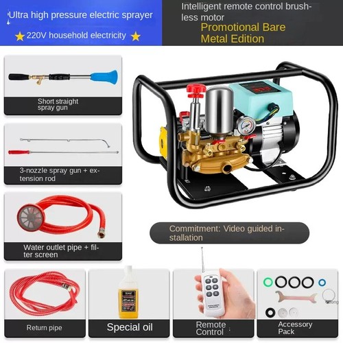 Electric Vehicle High-pressure Sprayer 48V60V72V Agricultural Spraying ...