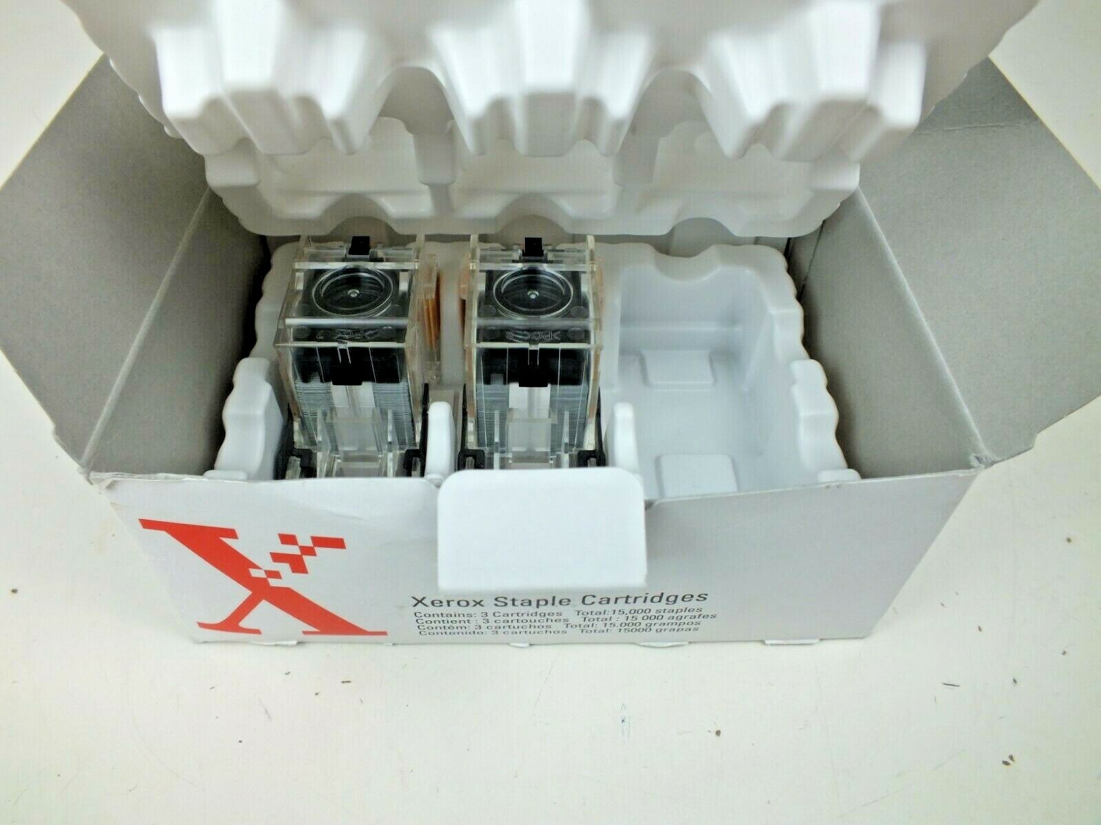 Pack of 2 Xerox 108R00493 Staple Cartridges, Contains 10,000 Staples | eBay