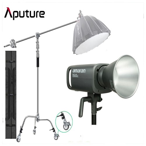 Aputure Amaran 150C 150W RGBWW COB LED Light (White) +C Stand V1 with ...