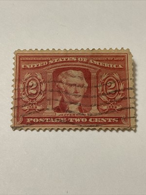 US Stamp Scott# 324 Jefferson 1904 Used | eBay