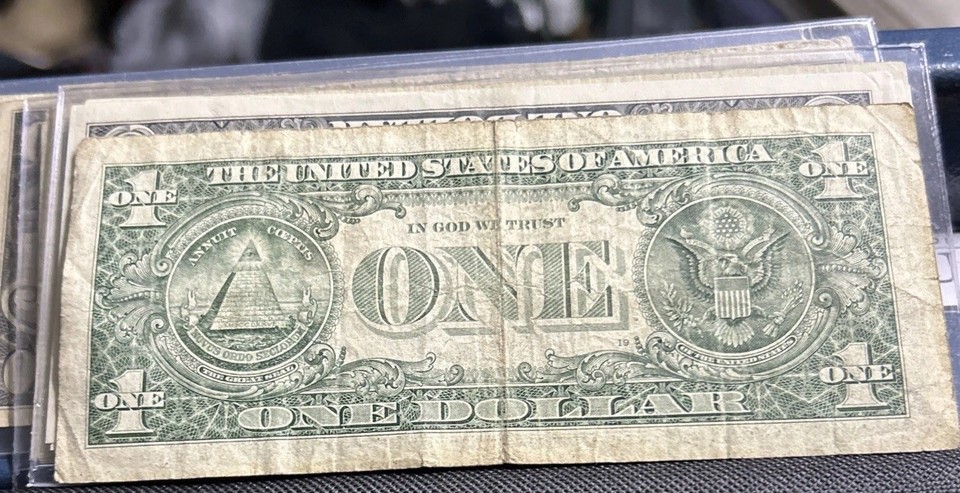 2013 Broken Ladder Note 1-8 Dollar Bill Fancy Serial Number | eBay