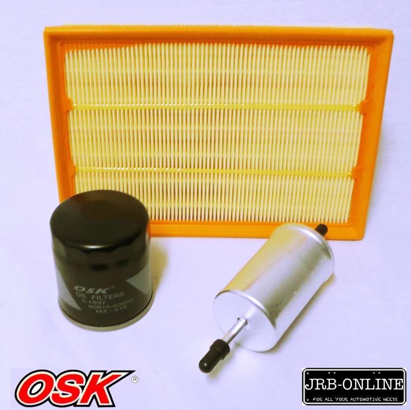 FORD FOCUS LS 2.0L ZETEC OIL AIR FUEL FILTER MAJOR SERVICE KIT 2005 ...