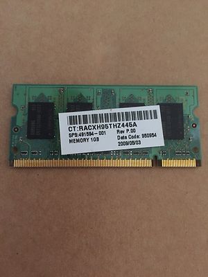 HP G70 & CQ70 1 x 1GB RAM MEMORY for HP Compaq HP G70 & PRESARIO CQ70 ...