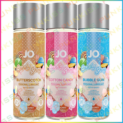 JO Candy Shop Flavored & Edible Water Lube💋Personal Lubricant Gel 3 ...