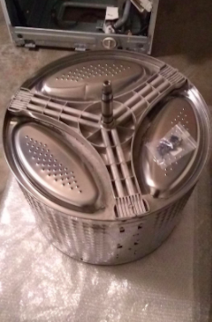 Samsung OEM Original Part DC97-15491A Washing Machine Flange Shaft ...