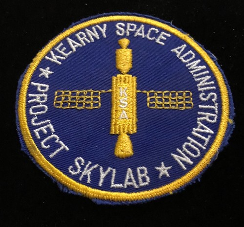 PROJECT SKYLAB KEARNY SPACE ADMINISTRATION VINTAGE CLOTH BACK *FANTASY* PATCH | eBay