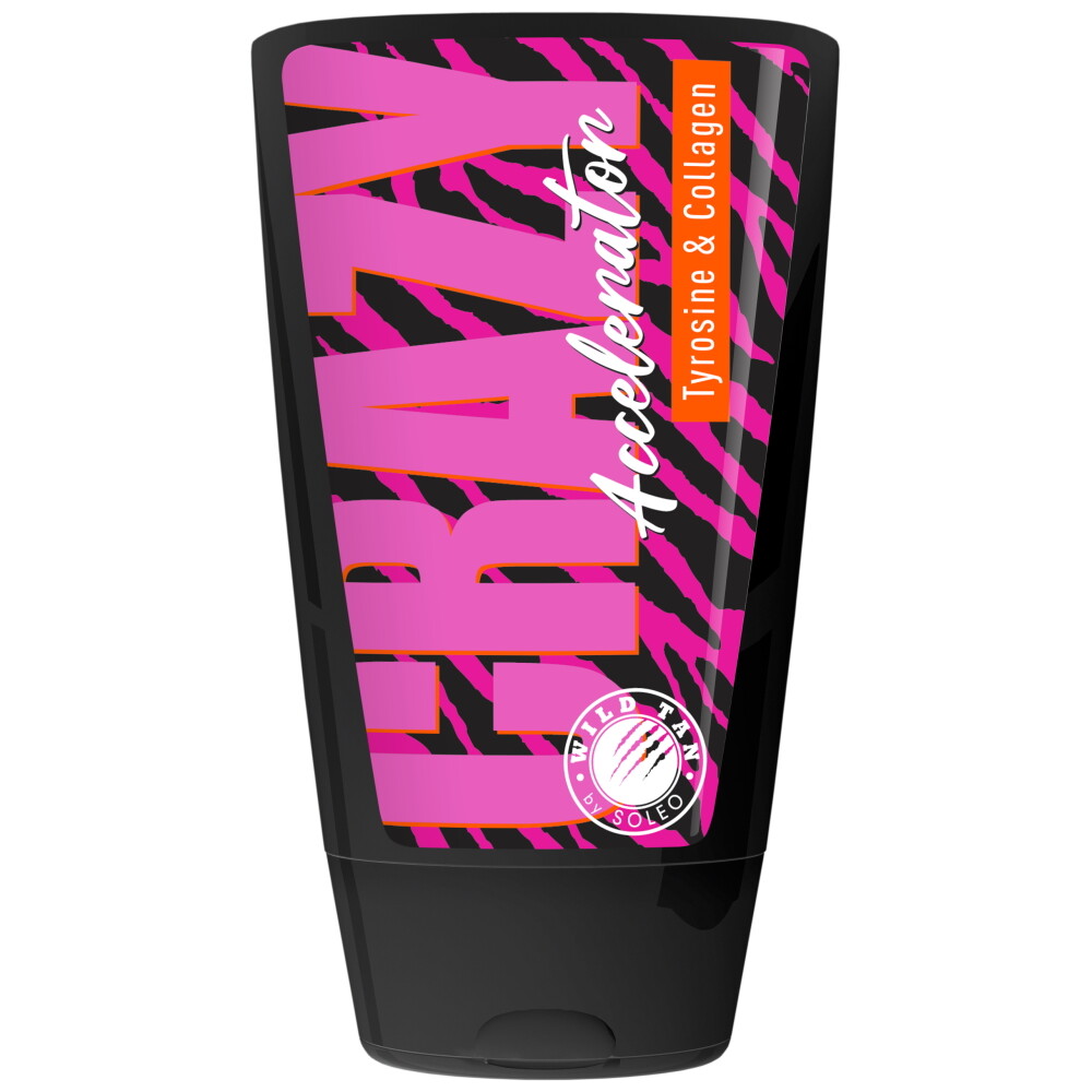 Soleo Crazy Accelerator Anti-aging Collagen sunbed tanning lotion cream ...