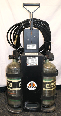AIR Systems International Multi-Pak Cylinder Air Cart MP-4HBNG MSA G1 ...