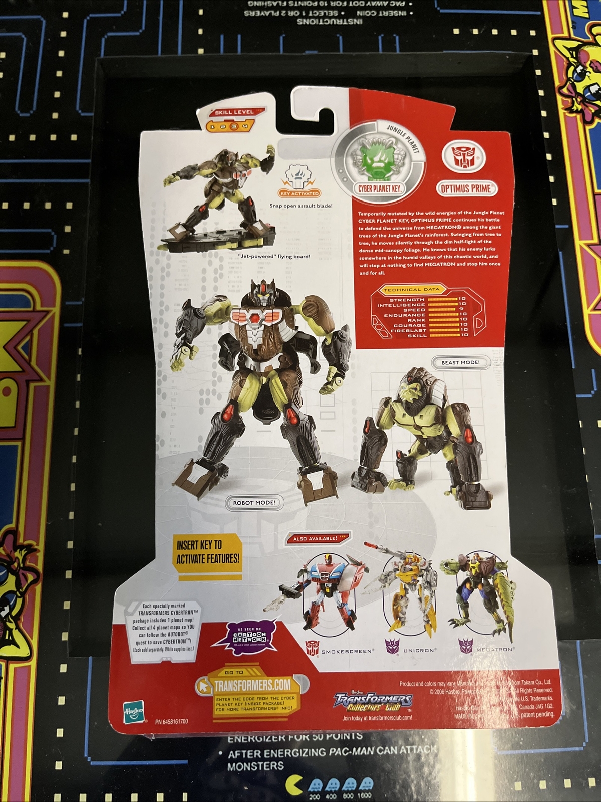 Transformers Cybertron Primus Unleashed Jungle Planet Deluxe Optimus ...