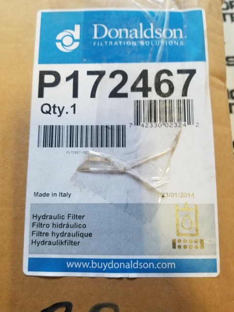Donaldson P172467 Hydraulic Filter Element for sale online | eBay