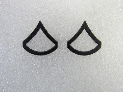 US ARMY Subdued Private First Class PFC E-3 Subdued Rank Pin, Set | eBay