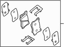 58101-L0A10 Kia Pad kitfront disc b 58101L0A10 Genuine OEM Part for ...