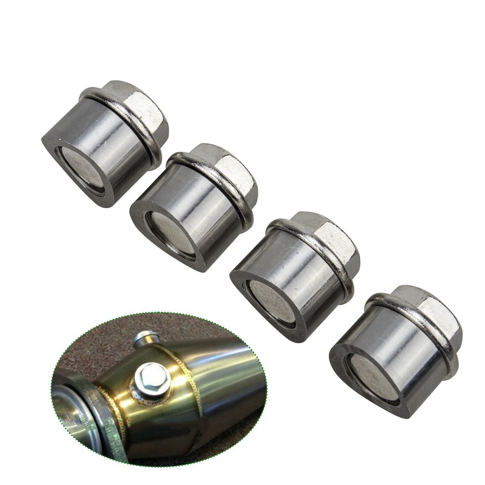 (4 Sets) 304 STAINLESS O2 OXYGEN SENSOR BUNG PLUG M18 X 1.5 THREADED | eBay