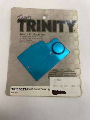 Team Trinity 35023 - Aluminum Fuel Tank Plate - For Traxxas Revo - New ...