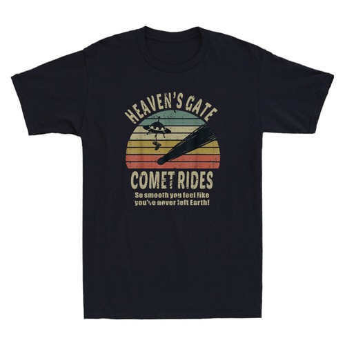 Heaven's Gate Comet Rides Retro Man 90s Space Lover Gift Vintage Men's ...