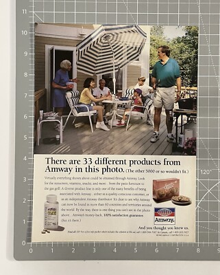 Vintage Amway 1995 Print Ad Original 90’s Product Advertisement | eBay